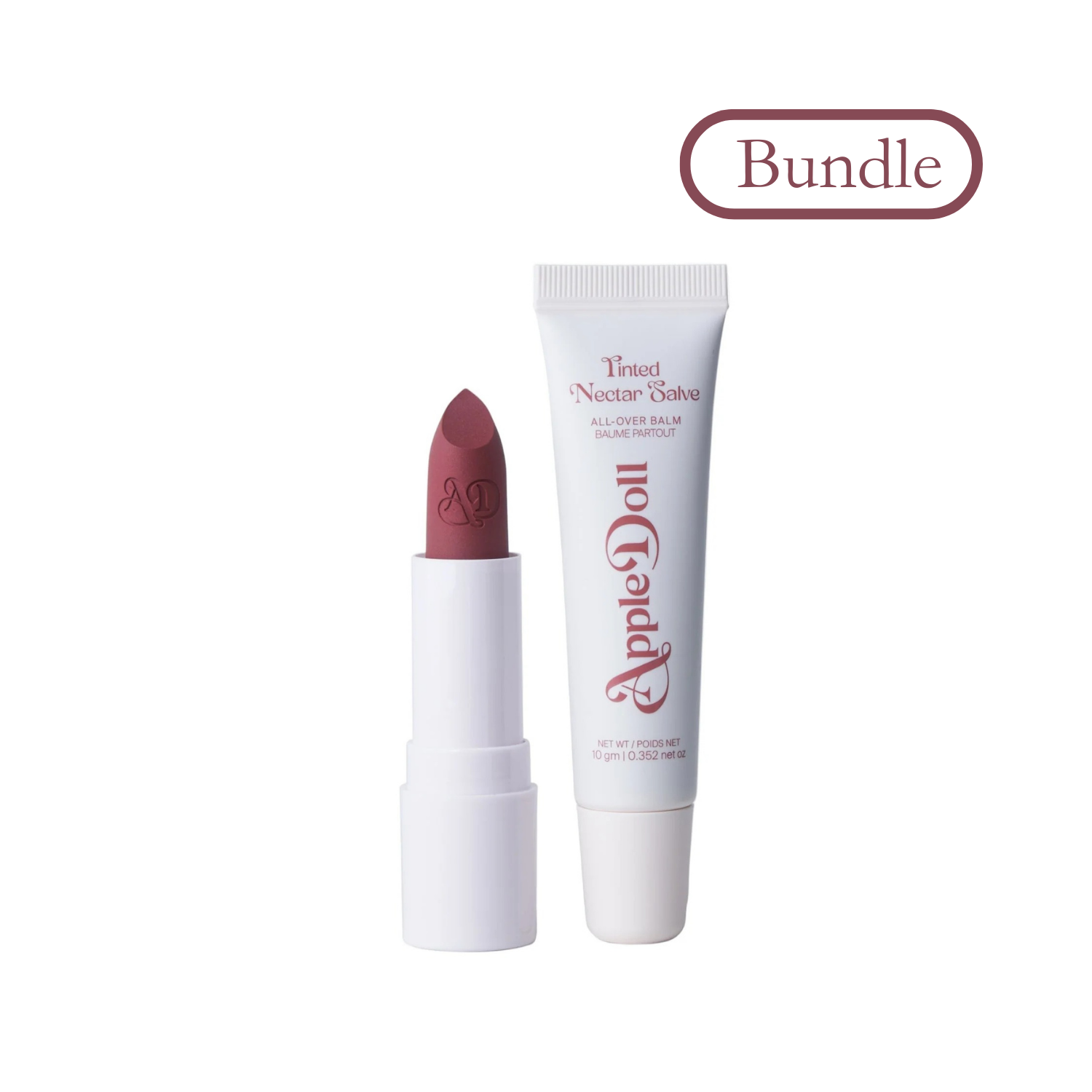 AppleDoll Tinted Kiss Lip Bundle | Lipstick + Gloss Gift | LA & OC – WeHitPan Beauty